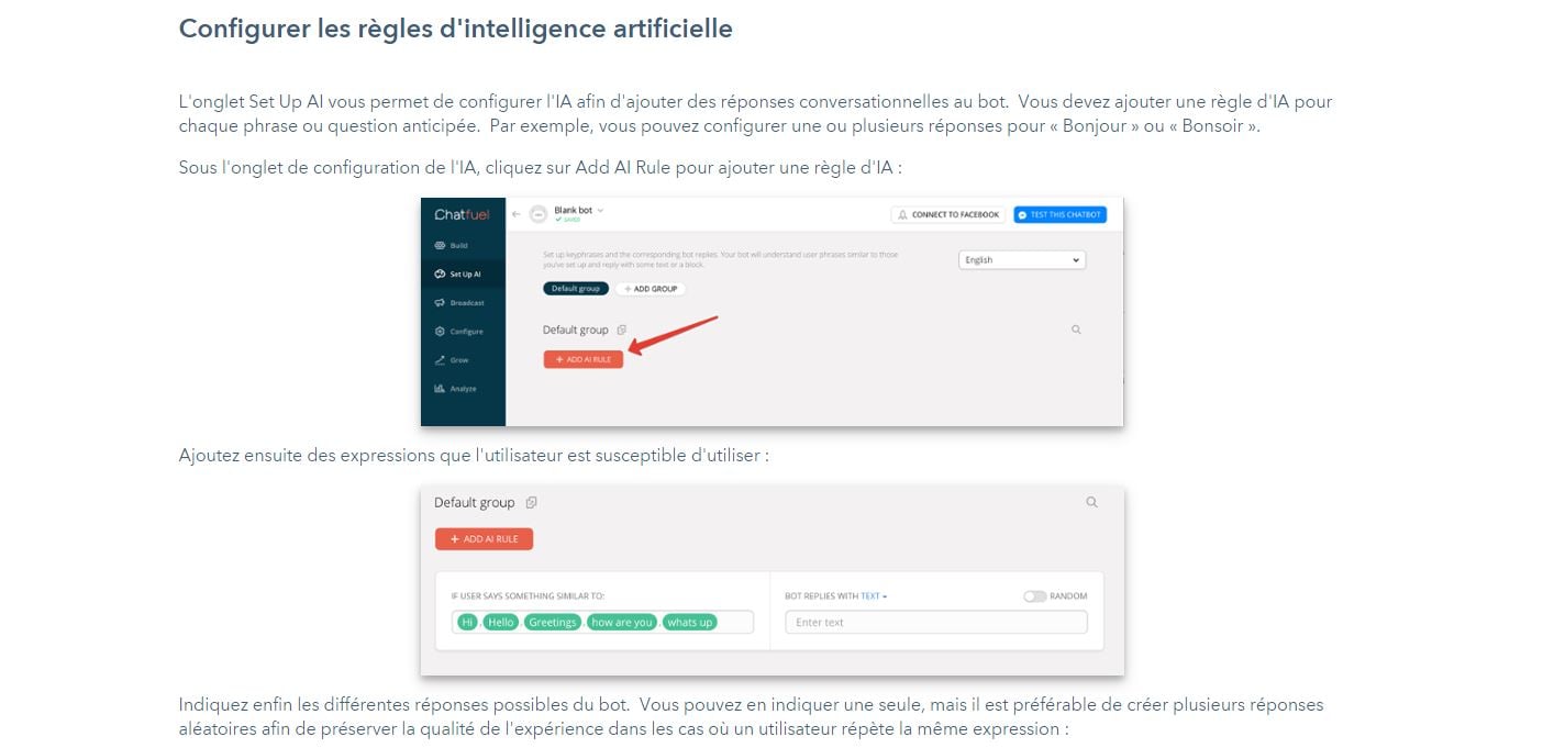 Guide pour créer votre premier chatbot | HubSpot et Chatfuel