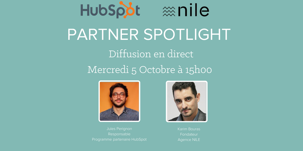 Partner Spotlight par HubSpot avec l'agence Marketing Nile