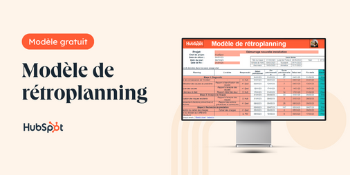 Modèle de rétroplanning